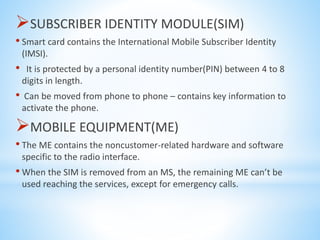 Global system for mobile communication | PPTX