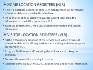 Global system for mobile communication | PPTX