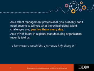Global Talent Management: 6 Keys to Unlocking Success | PDF