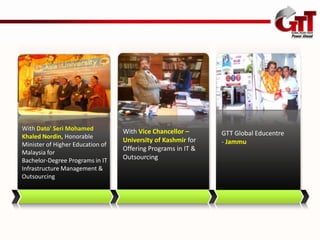 Global Talent Track Corporate Presentation | PPTX | Education industry ...