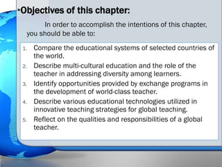 Chapter 3: On Becoming A Global Teacher | PPTX