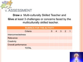 Global teacher multiculturally skilled | PPTX