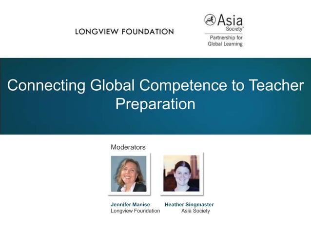 Connecting Global Competence to Teacher Preparation | PPTX ...