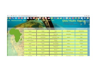 Global tenders | PPT