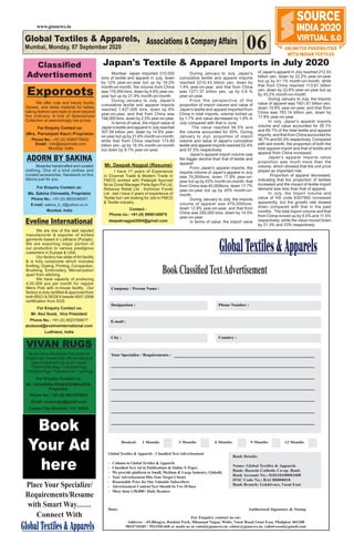 Global textiles & apparels edition | PDF