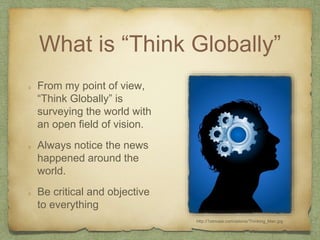 Global thinking | PPTX