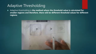 Global Thresholding Machine Learning Example | PPT