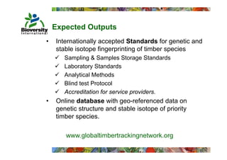 Global Timber Tracking Network | PDF