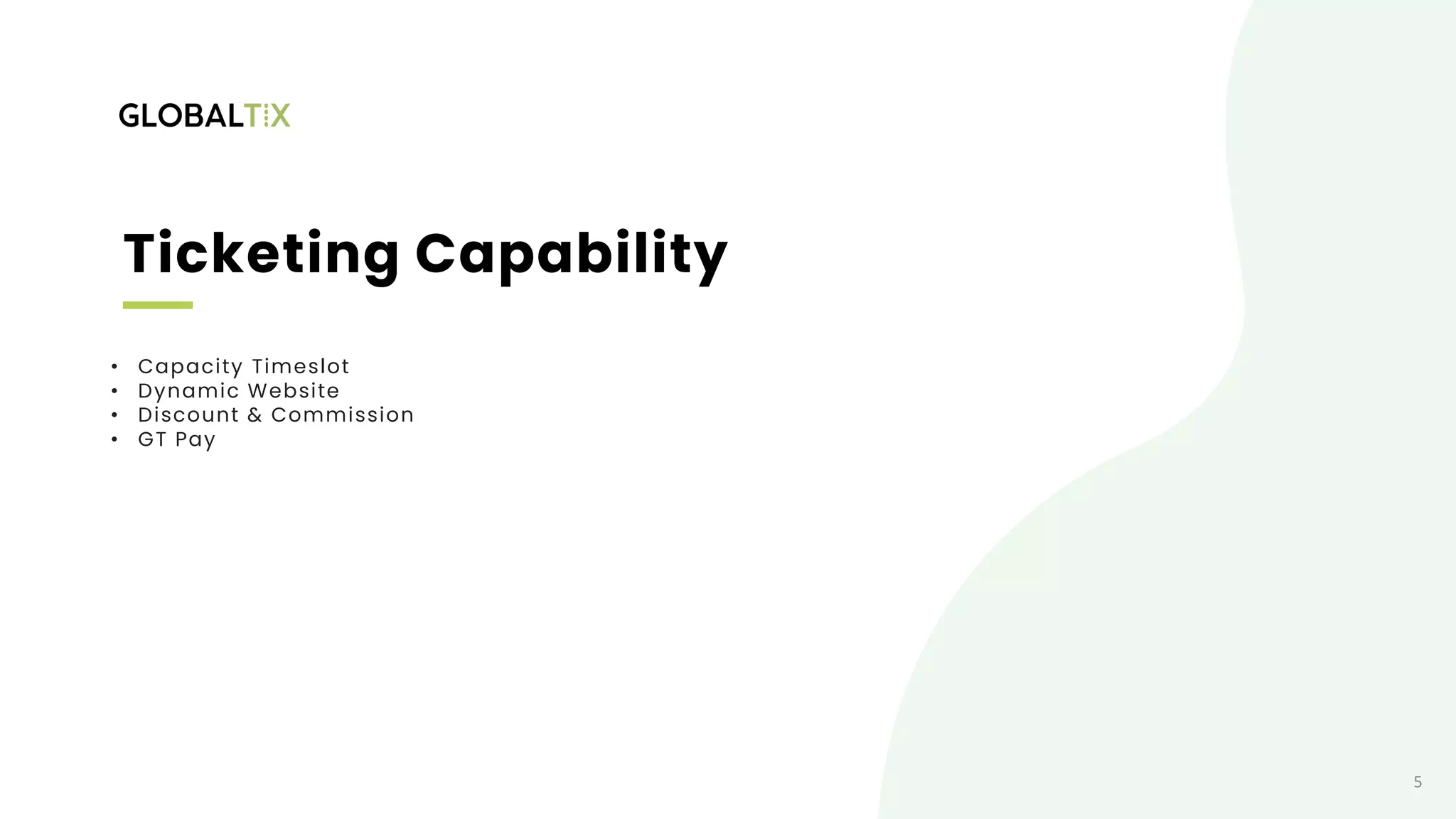 GlobalTix Solution Ticketing System & Distribution (Enterprise) | PPT