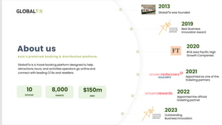 GlobalTix Solution Ticketing System & Distribution (Enterprise) | PPT