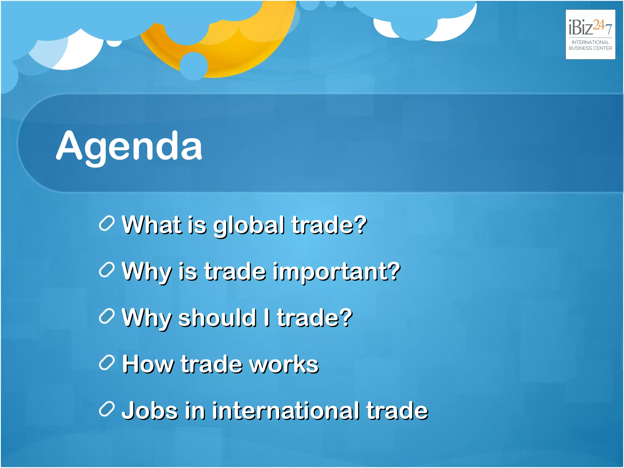 What is Global Trade? | PPS