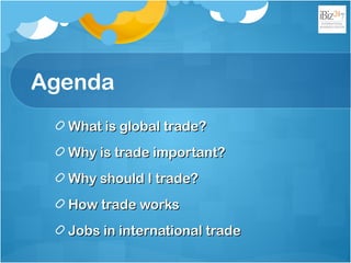 What is Global Trade? | PPS