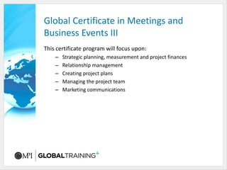 MPI Global Training Presentation | PPTX
