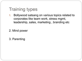 Global training profile | PPT