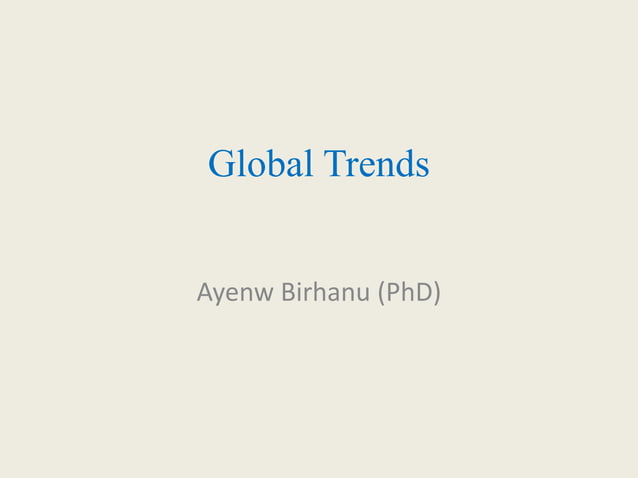 global trend Chapter 1.presentation power point | PPTX | Political ...