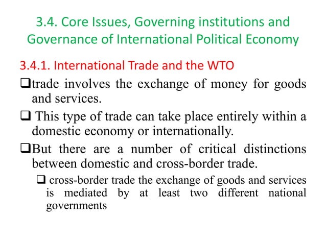 global trend Chapter 3.pptx | Business | Business and Finance