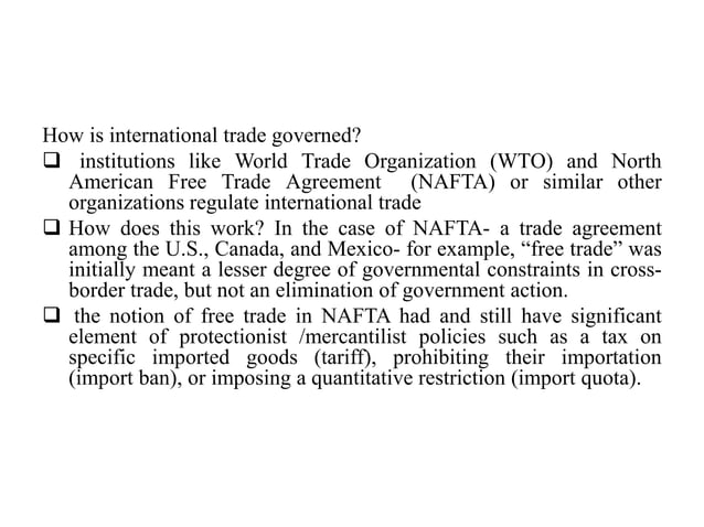 global trend Chapter 3.pptx | Business | Business and Finance