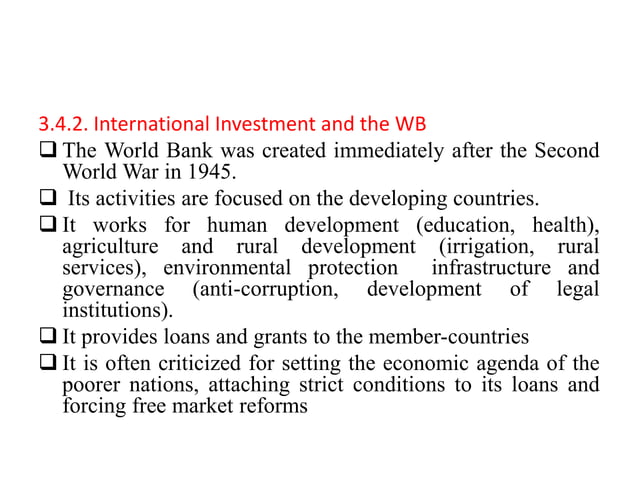 global trend Chapter 3.pptx | Business | Business and Finance