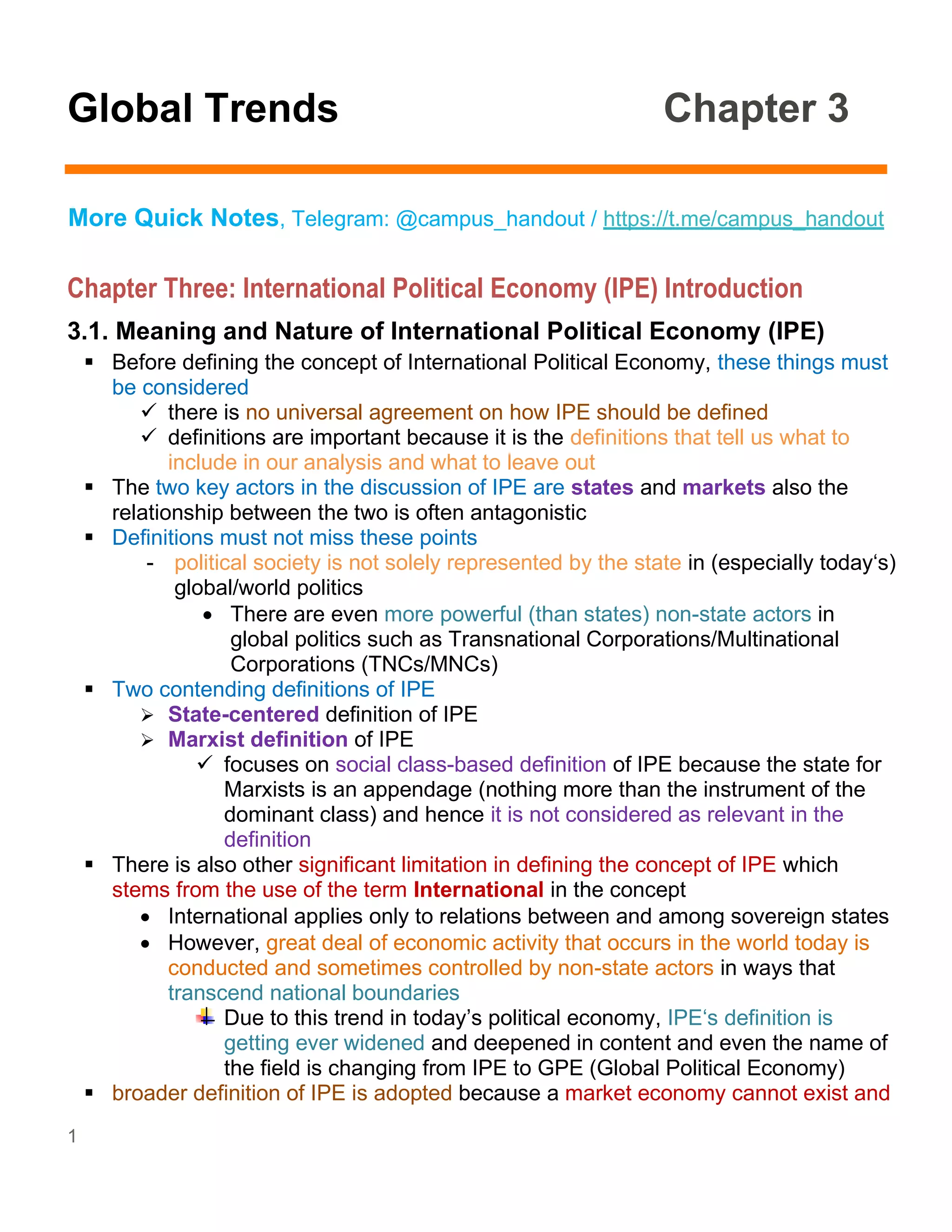Global Trends Chap 3 Note.pdf