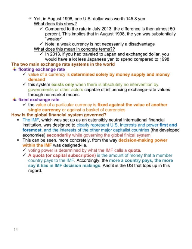 Global Trends Chap 3 Note.pdf | Political Issues & policy | Politics