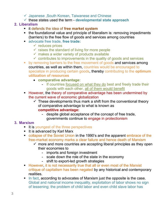 Global Trends Chap 3 Note.pdf BEST PPT 3 | PDF