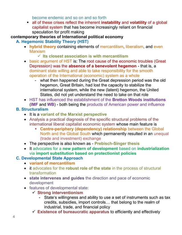 Global Trends Chap 3 Note.pdf BEST PPT 3 | PDF