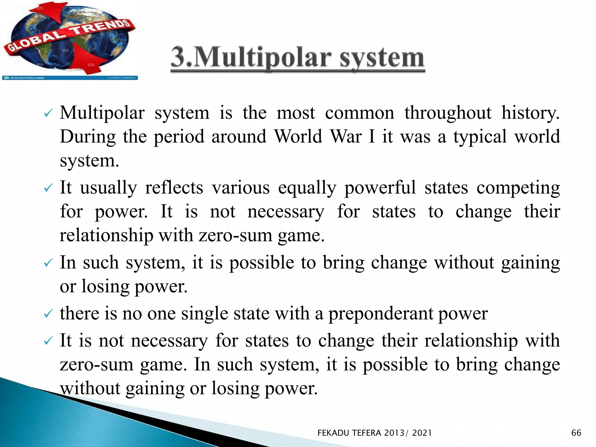 Global Trends chapter one POWER POINT PRESENTASTION | PPTX