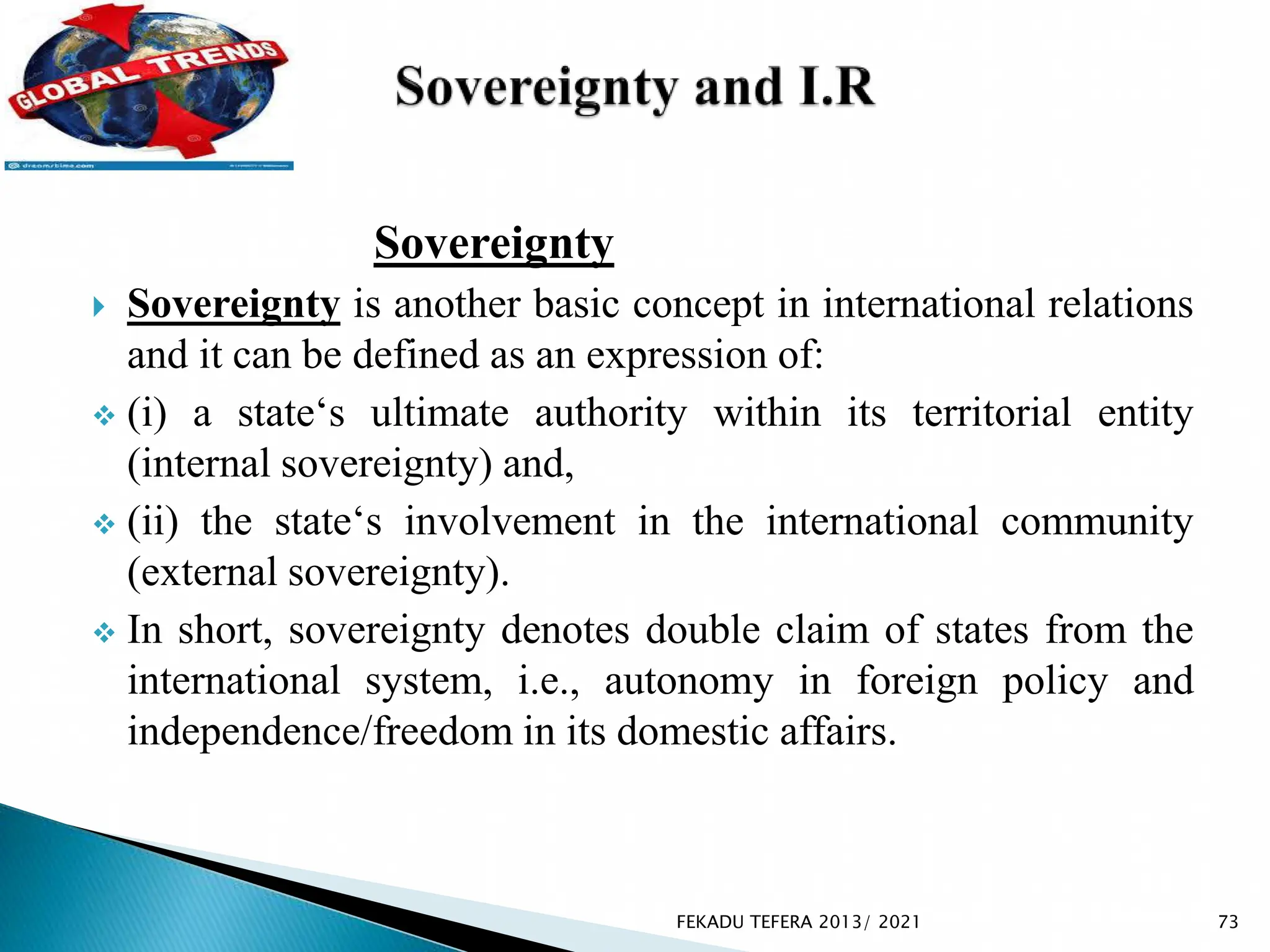 Global Trends chapter one POWER POINT PRESENTASTION | PPTX