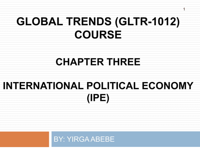 Global Trends_PPT_ Chapter 3.pptx aau 2024 | PPTX