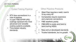 Global Tubing: 2017 DUG Permian - Coiled Line Pipe | PPTX