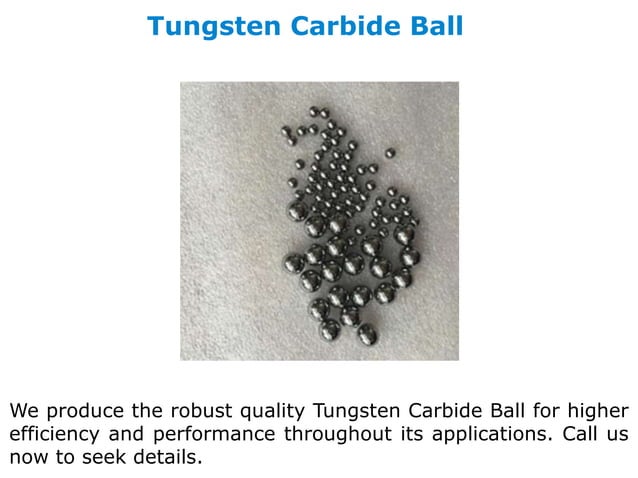 Tungsten Heavy Alloys | PPTX