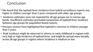 The Latest Global typhoid fever incidence -2025.pptx