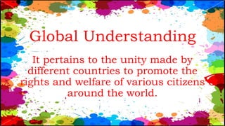 Global understanding | PPTX