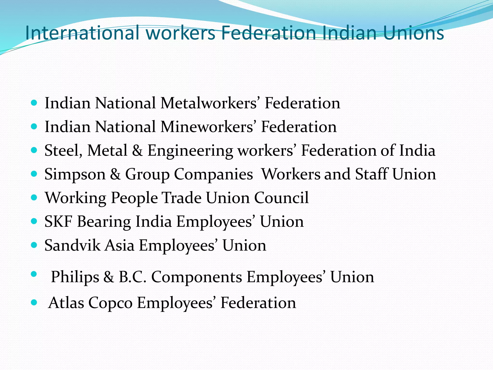 Global unions, regional integration and framework agreements | PPTX