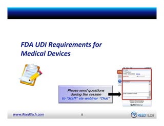 Global unique device identification database (gudid) and udi | PPT