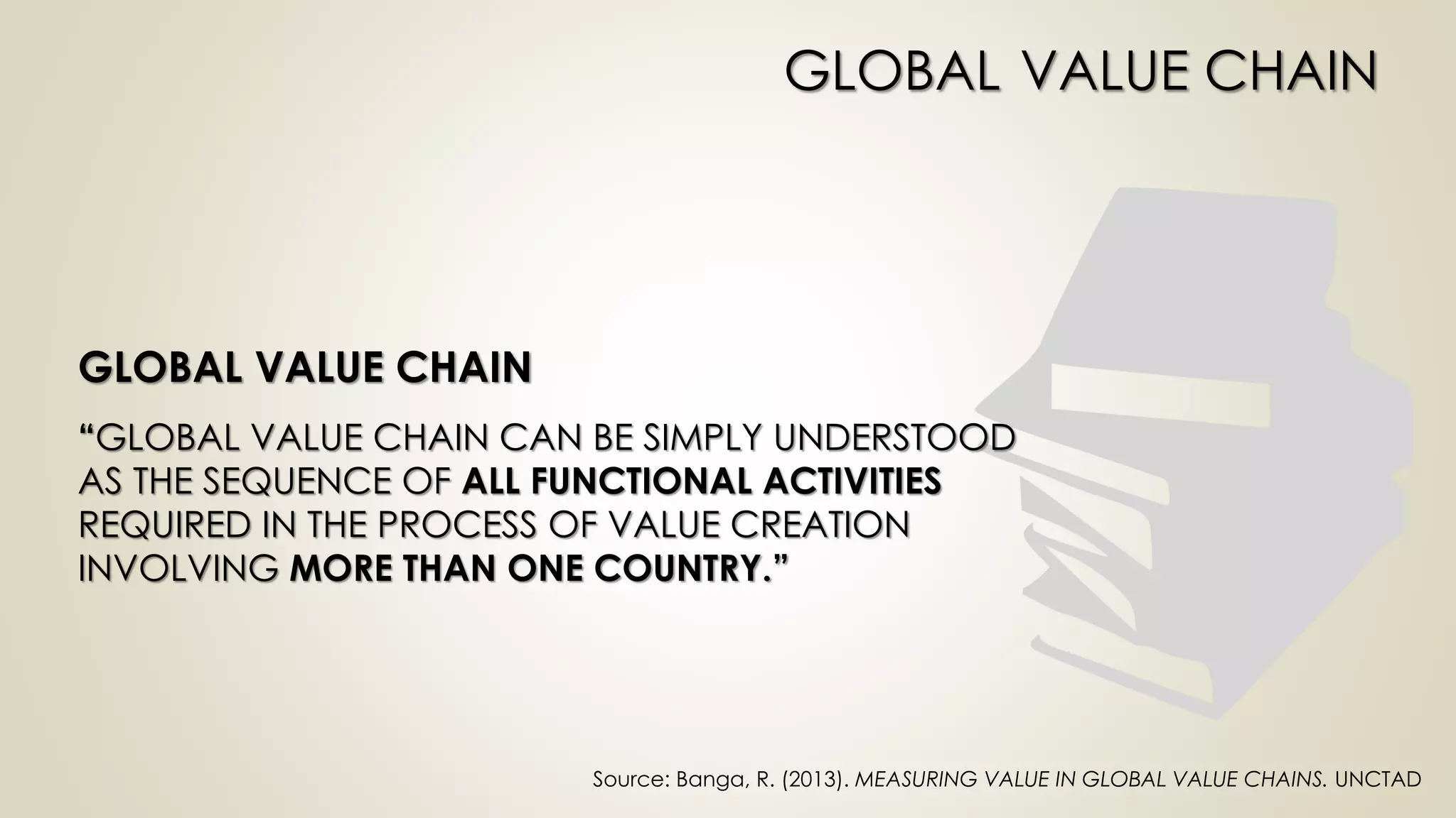 Global Value Chain : Introduction | PDF