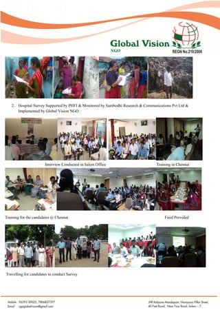 Global vision ngo activity | PDF