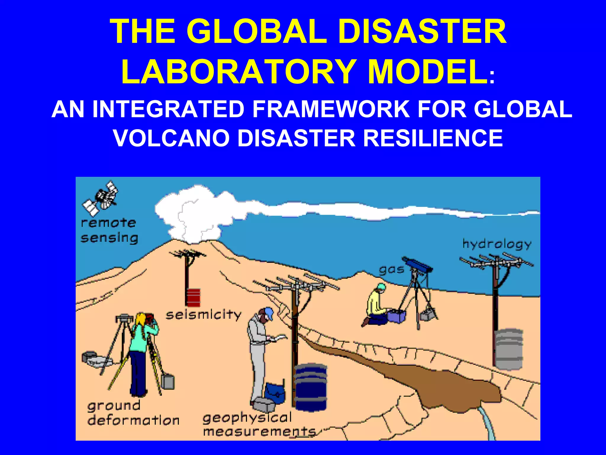 GLOBAL VOLCANO DISASTER RESILIENCE. AN INTEGRATED FRAMEWORK ...