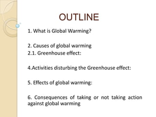 Global warming | PPT
