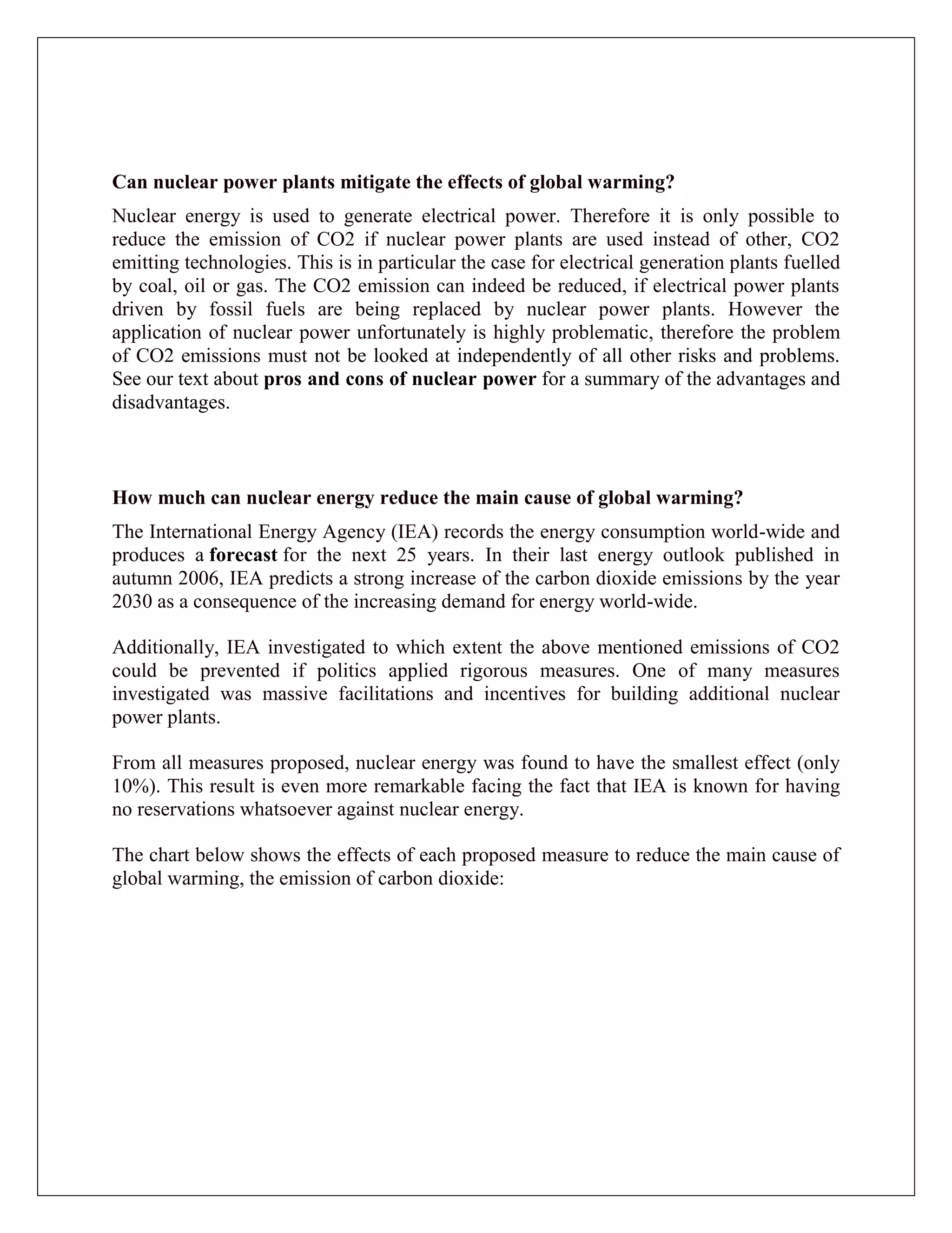 Global Warming Project | DOC