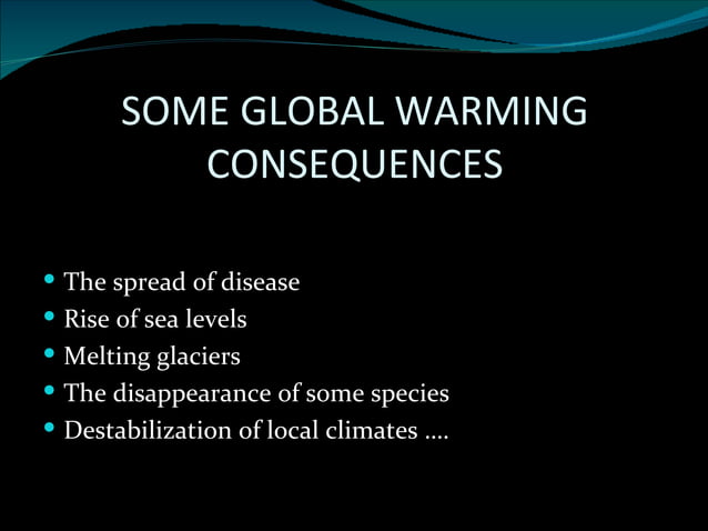 Global warming | PPT | Environment | Science