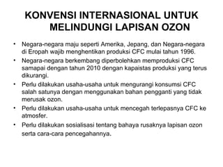 Global warming dan Lapisan Ozon | PPT