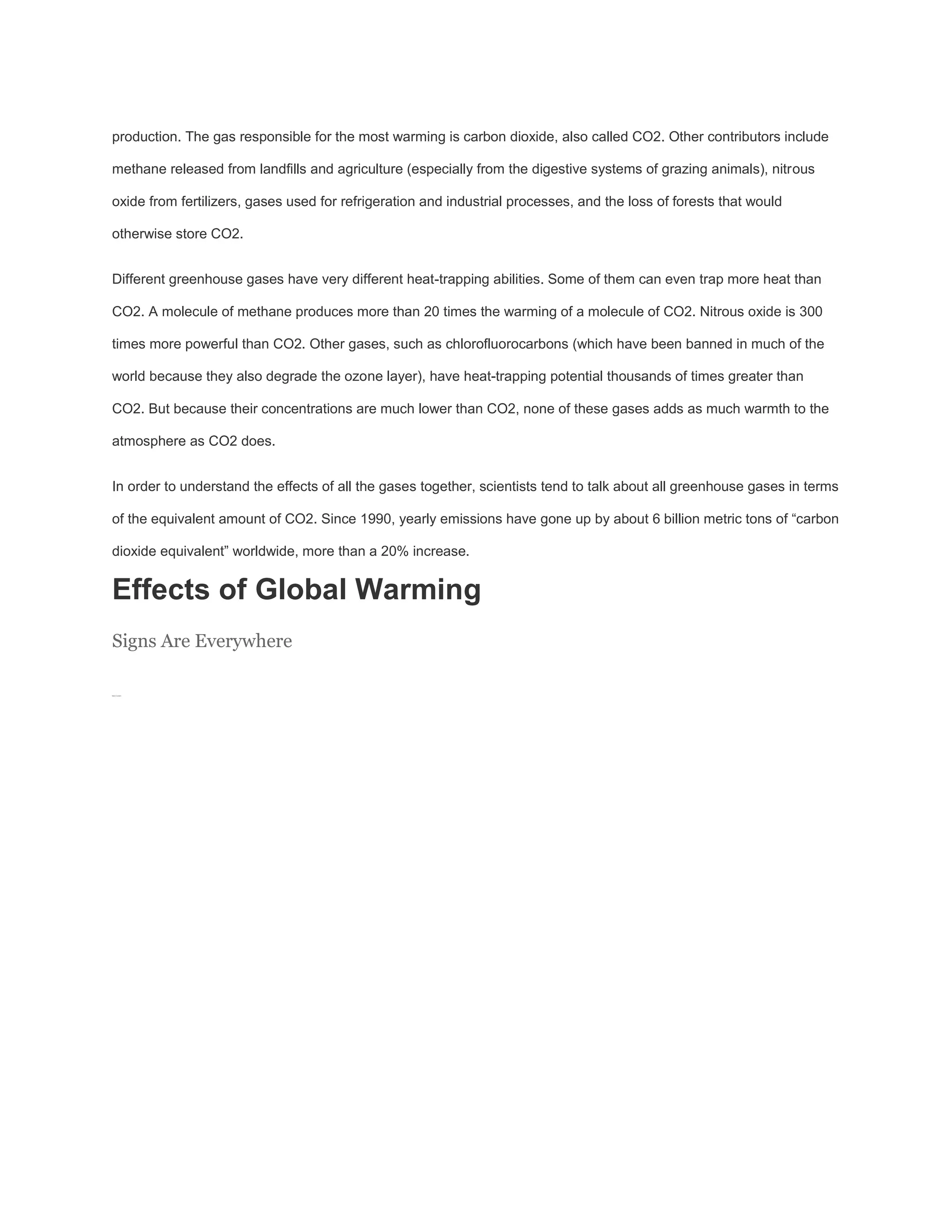 Global warming | PDF
