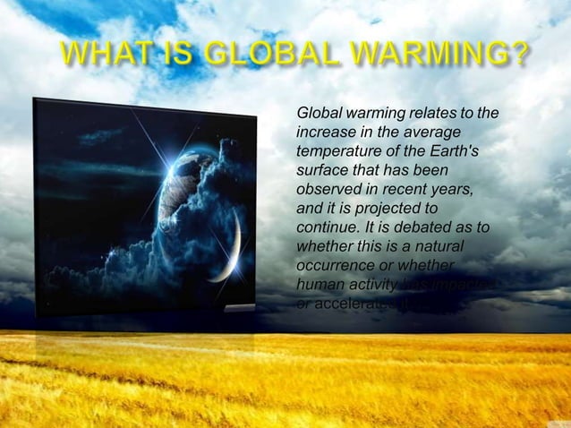 Global warming | PPSX