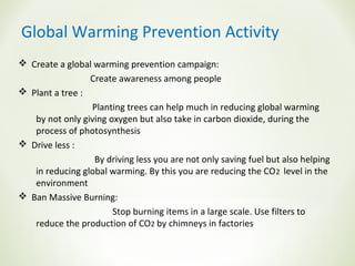 Global warming | PPT