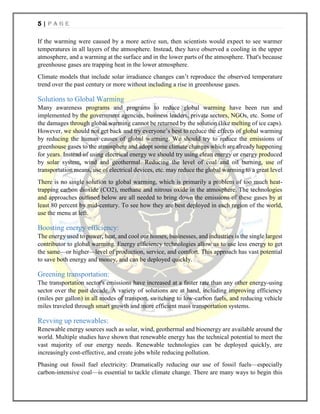 Global warming | PDF