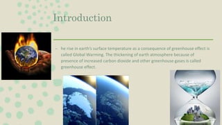 Global warming | PPTX