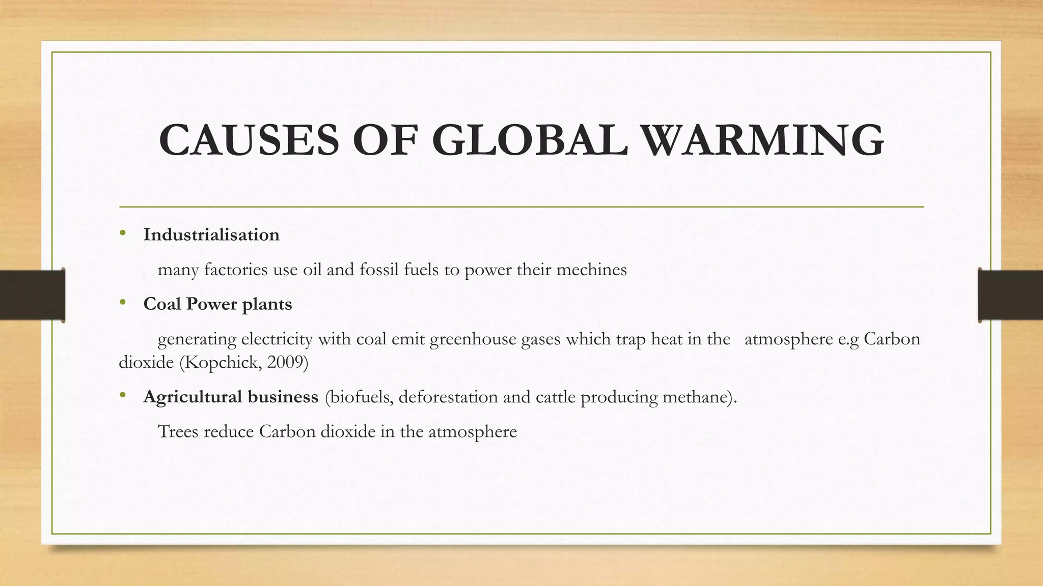 Global warming | PPTX