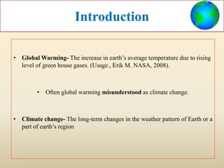 Global warming | PPTX
