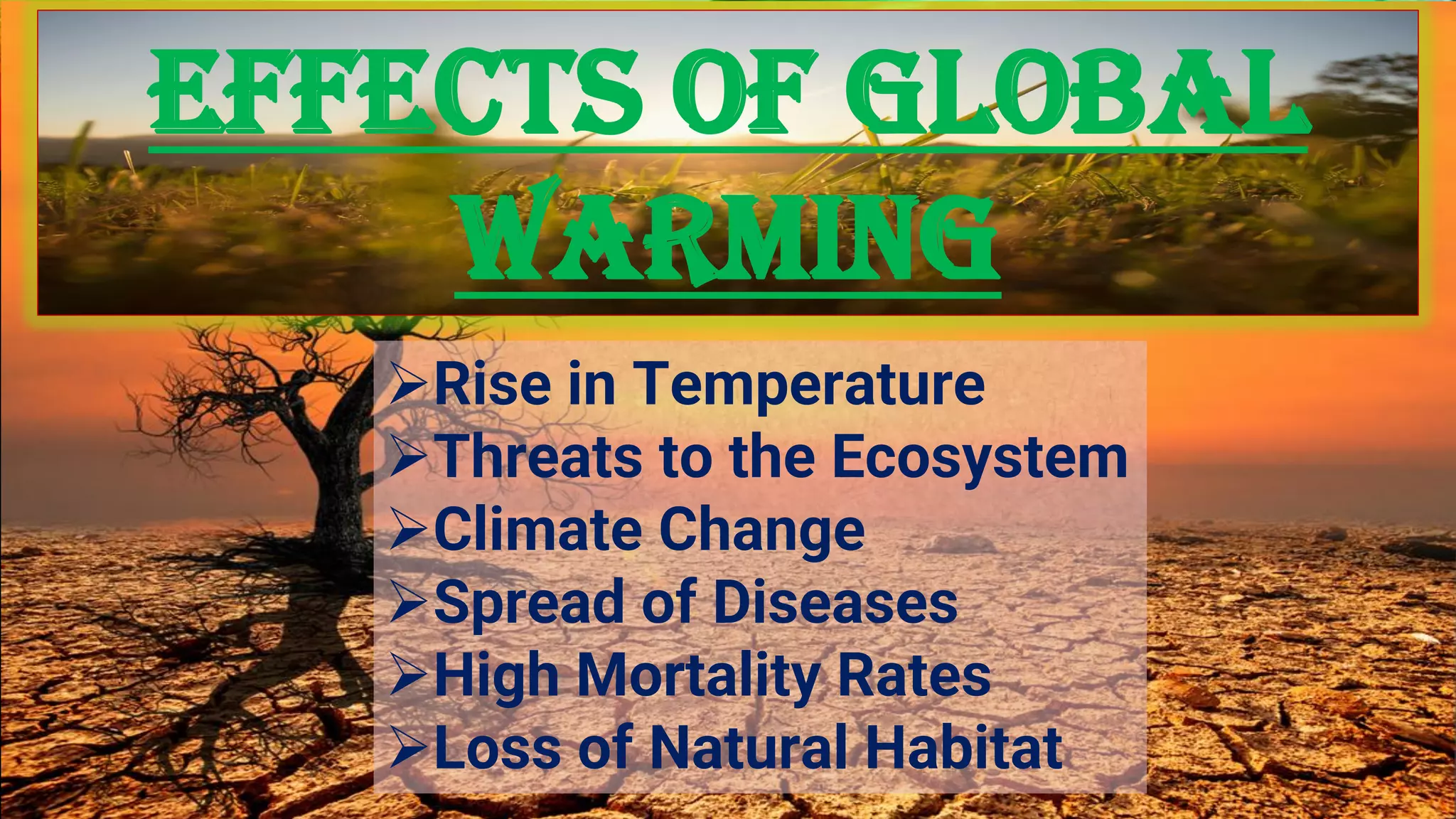 Global warming PowerPoint presentation | PDF